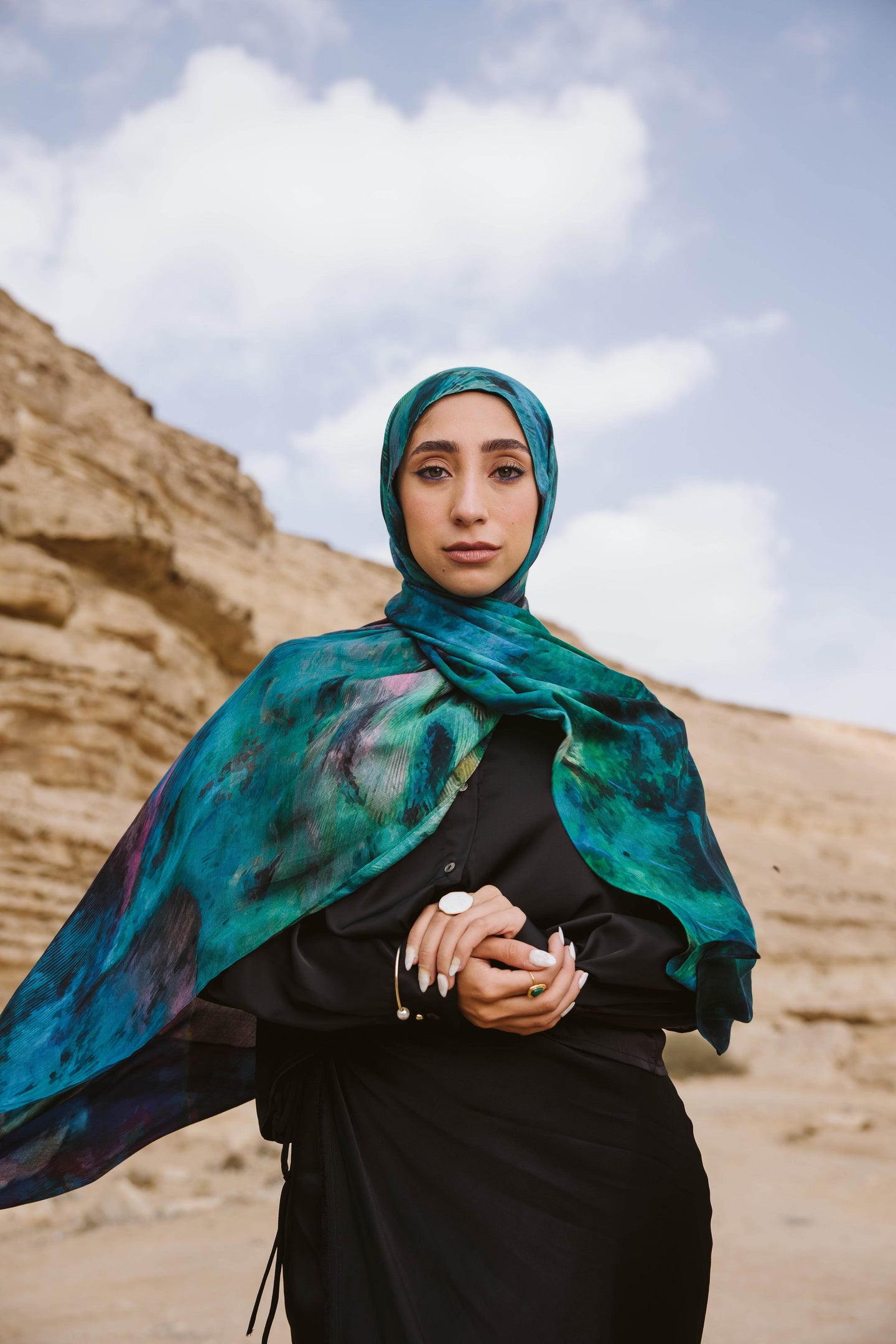 Worood Printed Modal Scarves – Artistic & Unique Styles