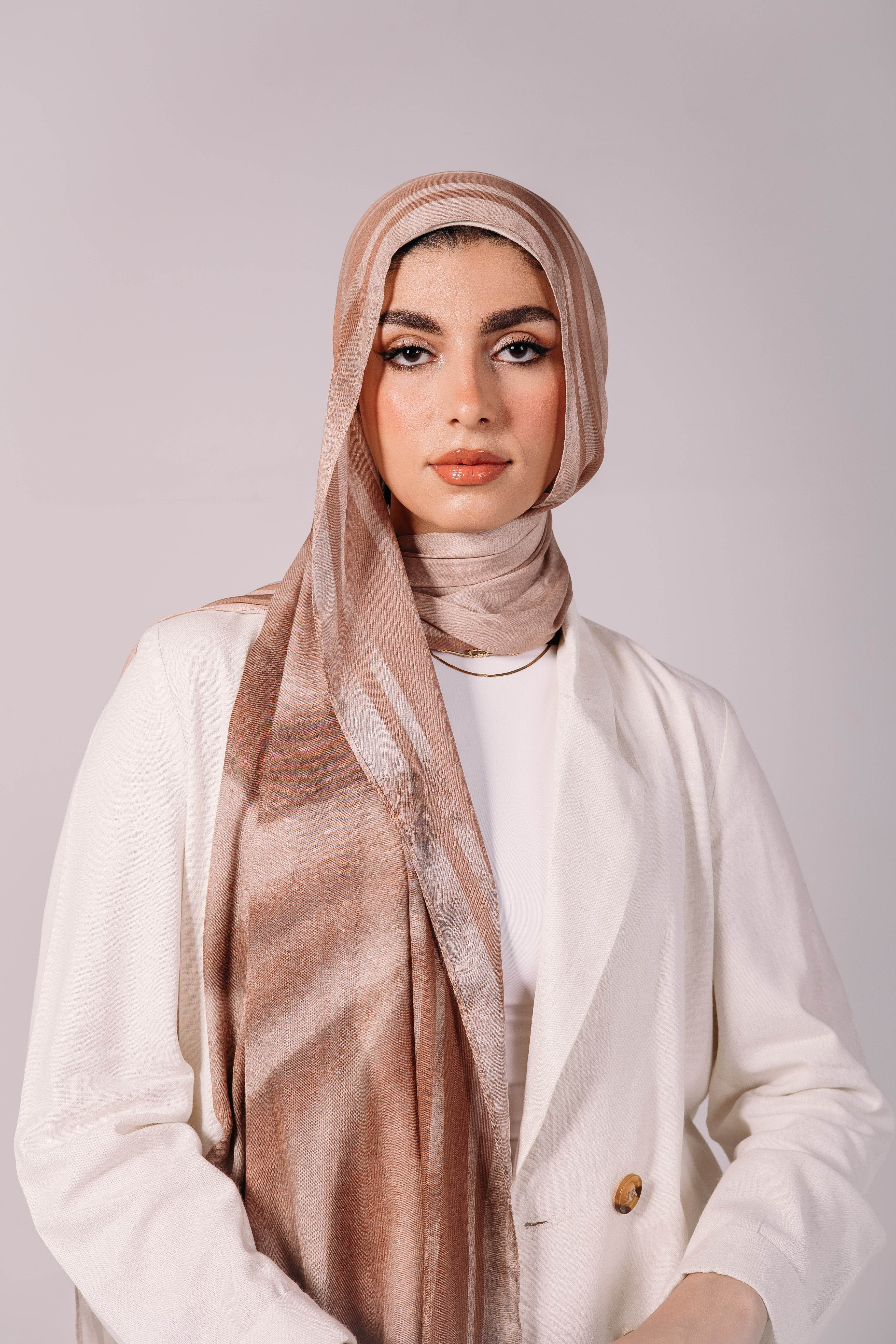 Worood Sand Sahara Modal Scarf – Elegant & Timeless