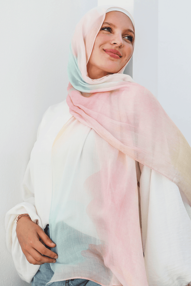 Worood Ombré Modal Scarves – Elegant Gradient Designs